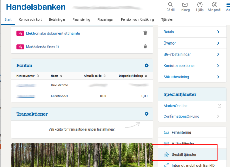 Engagemangsbesked – Ekonomibolaget Notima